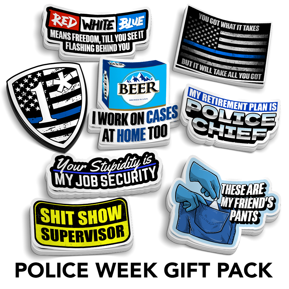 Police Week | Sticker Packs – Alpenglow Readiness Supply