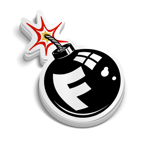 The Classic F-Bomb Sticker – Alpenglow Readiness Supply