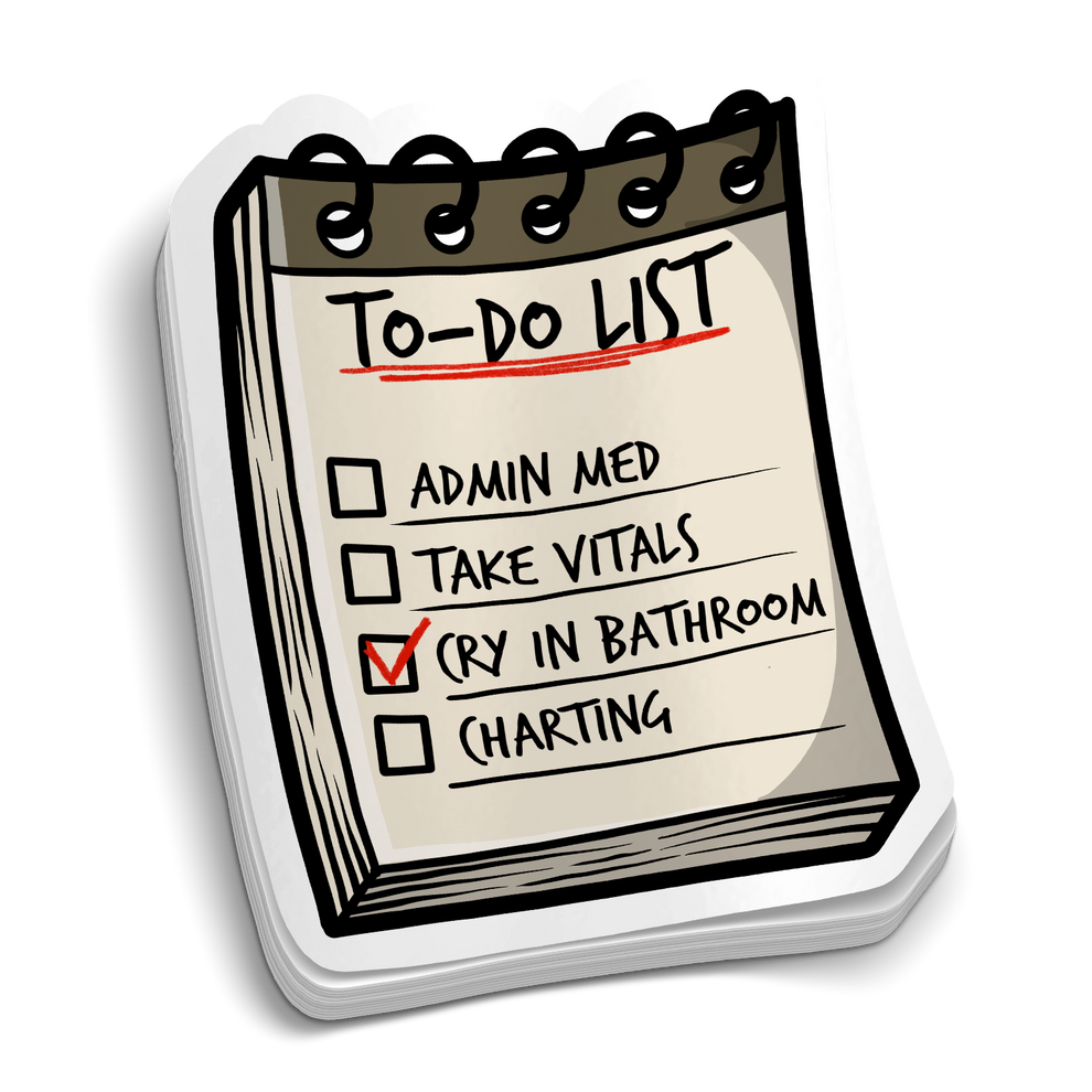 Today's ToDo List Sticker – Alpenglow Readiness Supply