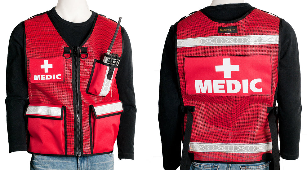 RED MEDIC VEST – Alpenglow Readiness Supply